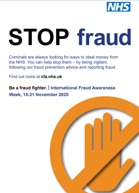 Fraud awareness | Fraud Prevention | NHS Counter Fraud Authority