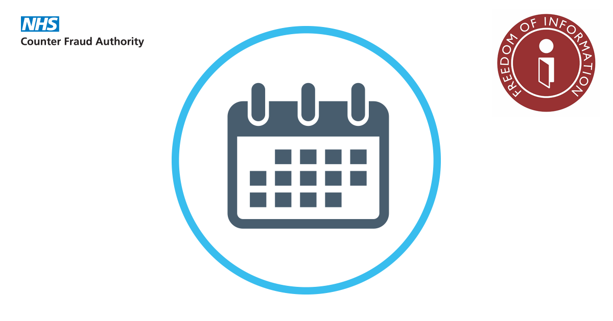 Information disclosure log | Freedom of information | NHSCFA