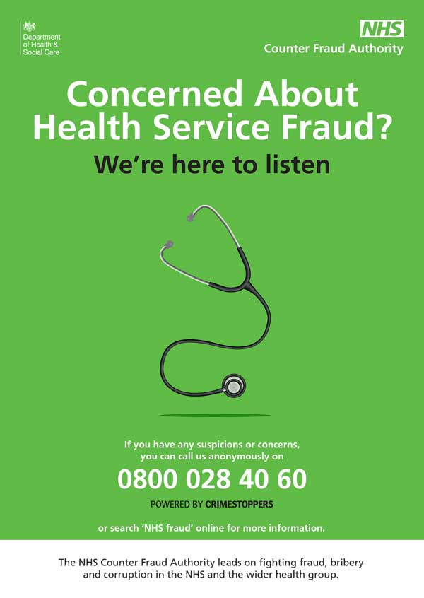Fraud awareness toolkit | NHS Fraud Prevention | NHSCFA