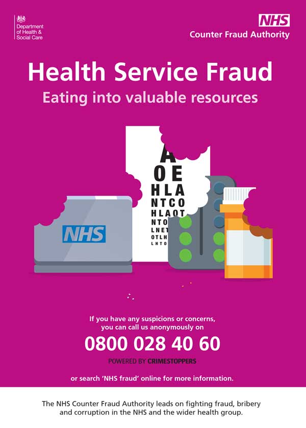 Fraud awareness toolkit | NHS Fraud Prevention | NHSCFA